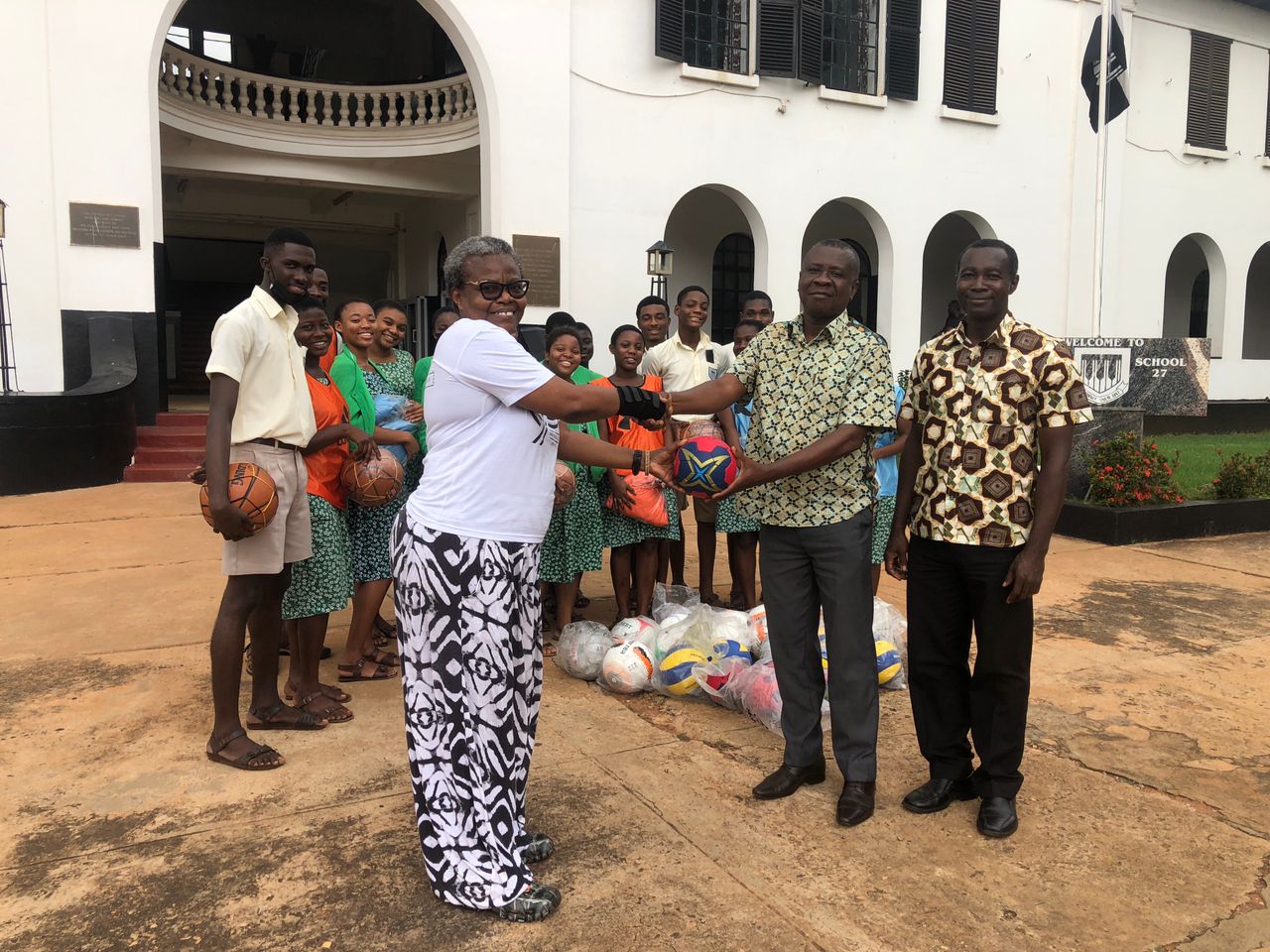 OAA has donated assorted sports items to Achimota School - Old ...