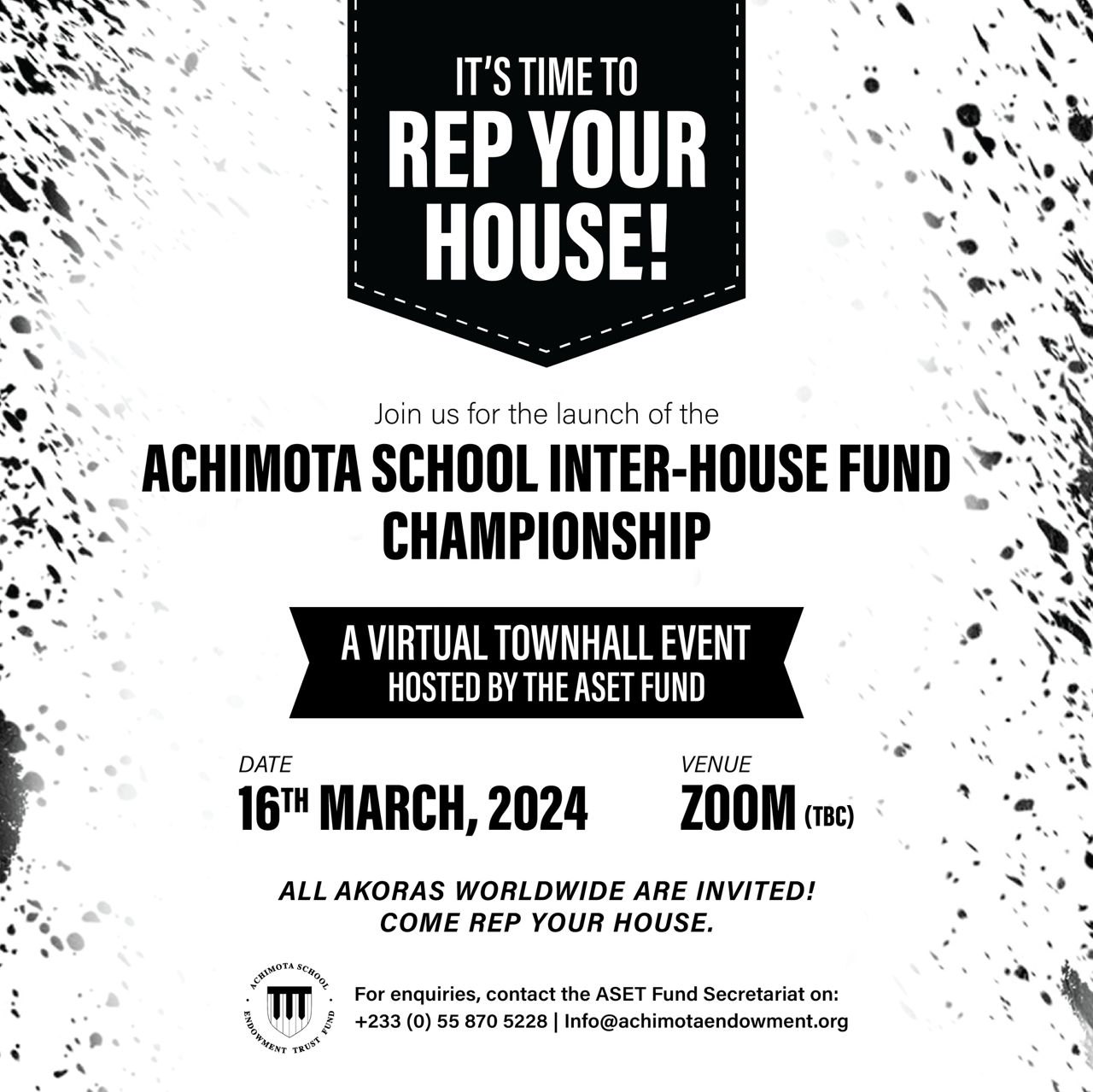Achimota School is calling ALL AKORAS - Old Achimotan Association
